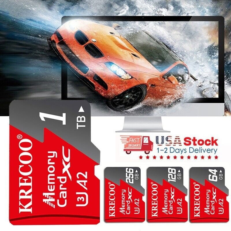 1TB Memory Card Mini 64GB 128GB 256GB Micro Card Class 10 U3 4K Ultra ...