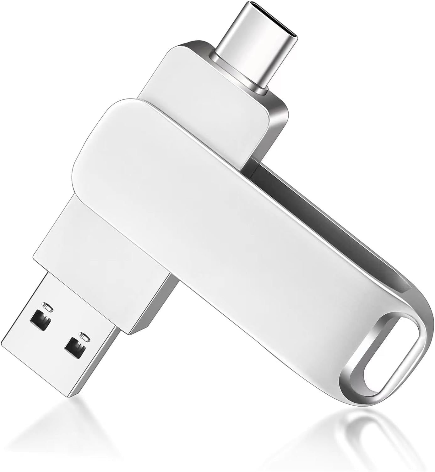 1TB USB Flash Drive-2 in 1 Thumb Drive with USB and Type C Port ...