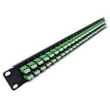 1U 48port High Density Patch Panel, Loaded with LC Duplex Singlemode ...
