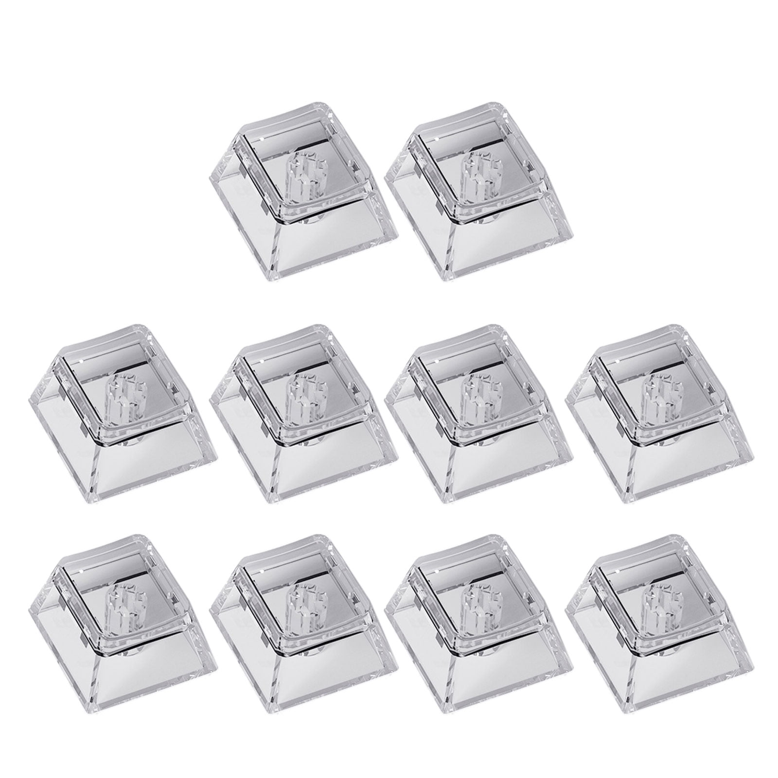 1U/ Clear Keycaps With 95% Light Transmission For Mechanical Keyboards ...