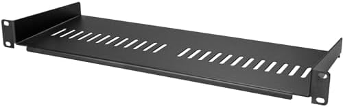 1U Server Rack Shelf - Universal Vented Rack Mount Cantilever Tray for ...