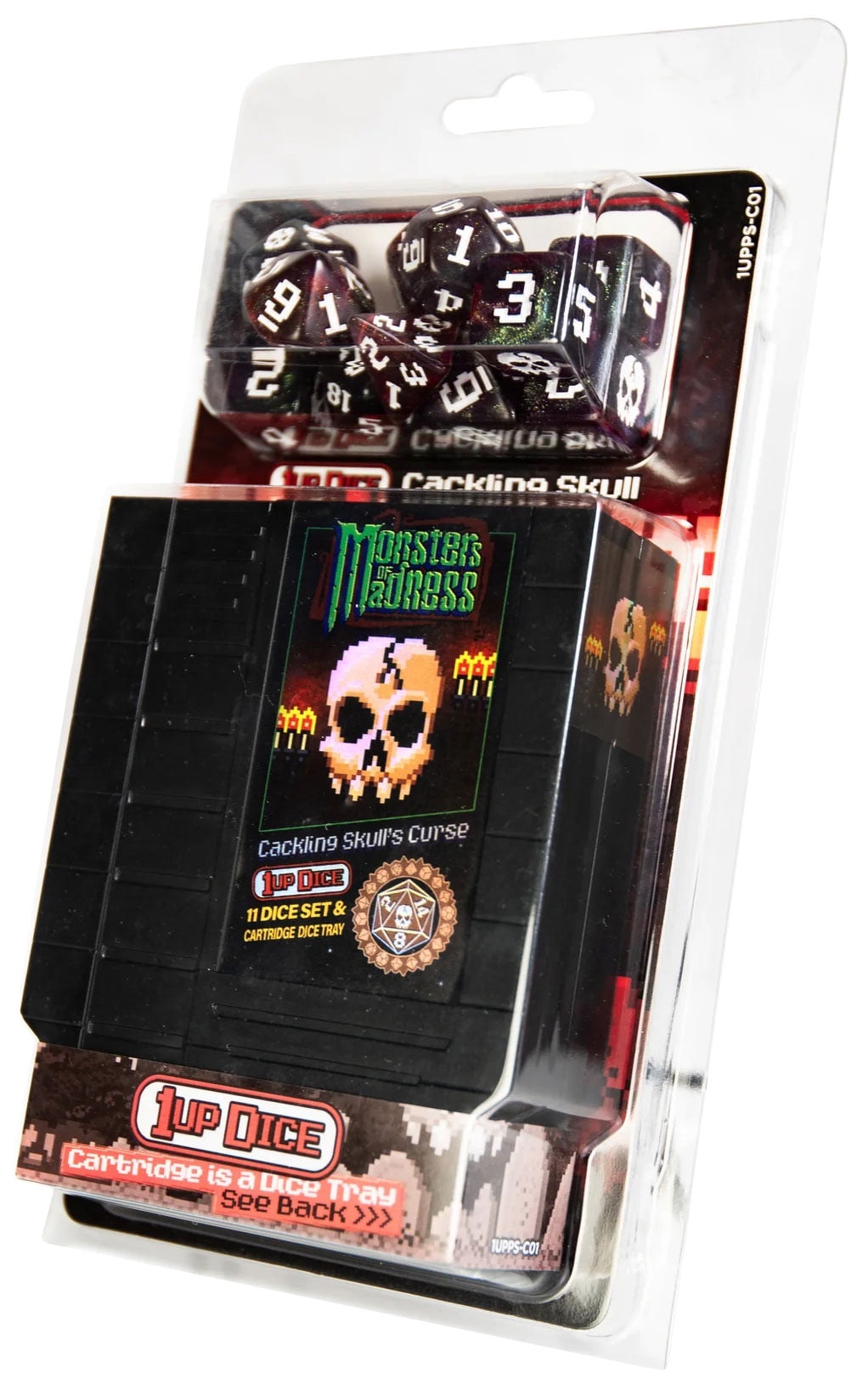 1UP-Dice Cackling Skull Polyhedral Set - Walmart.com