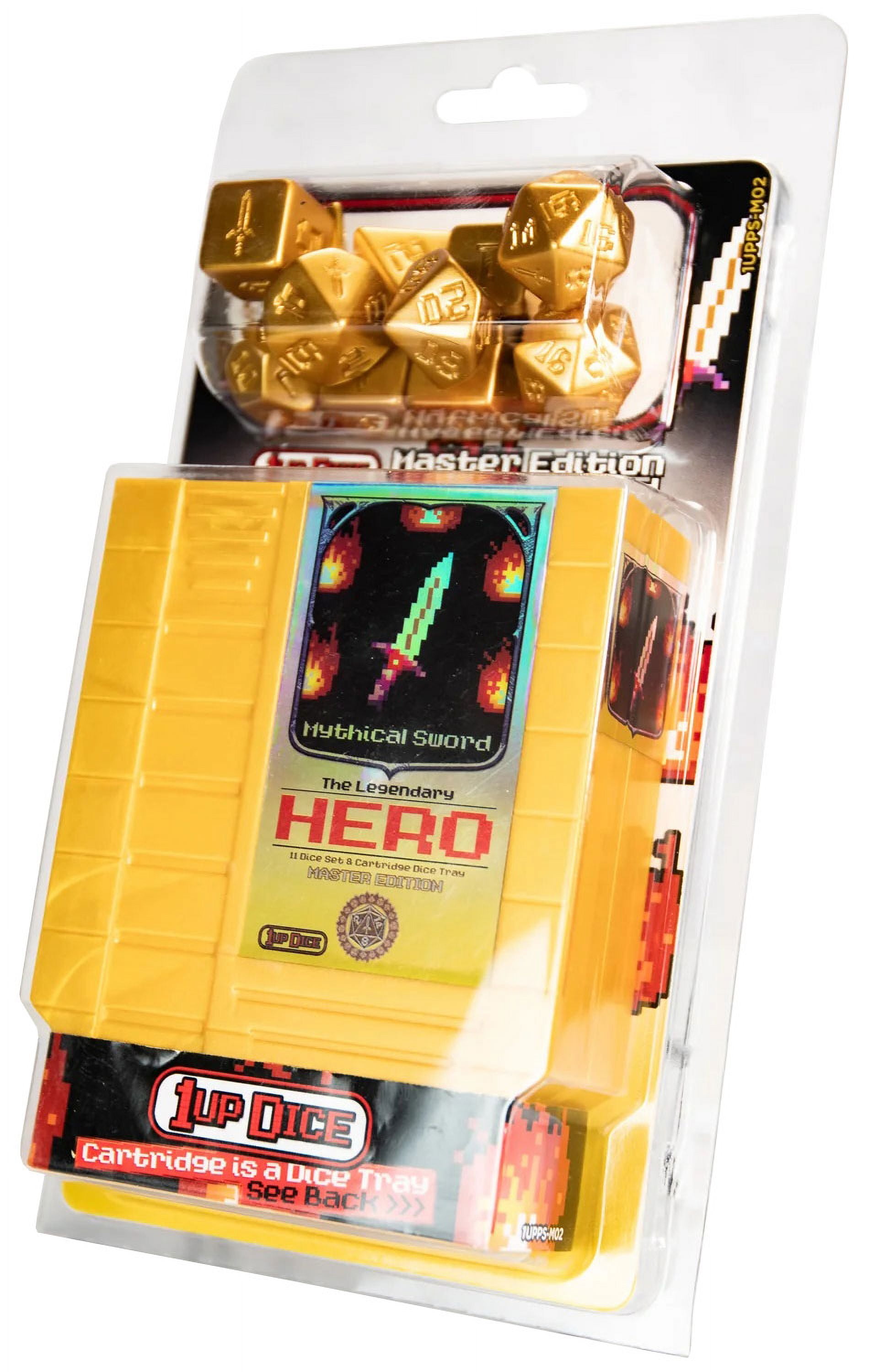 1UP-Dice Master Edition Mythical Sword Polyhedral Set - Walmart.com