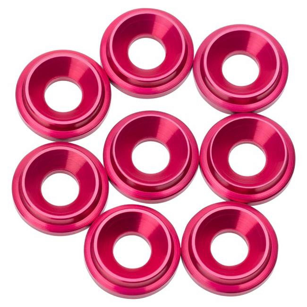 1Up Racing 1UP820409 M3 7075 LowPro Countersunk Washers, Hot Pink - 8 ...