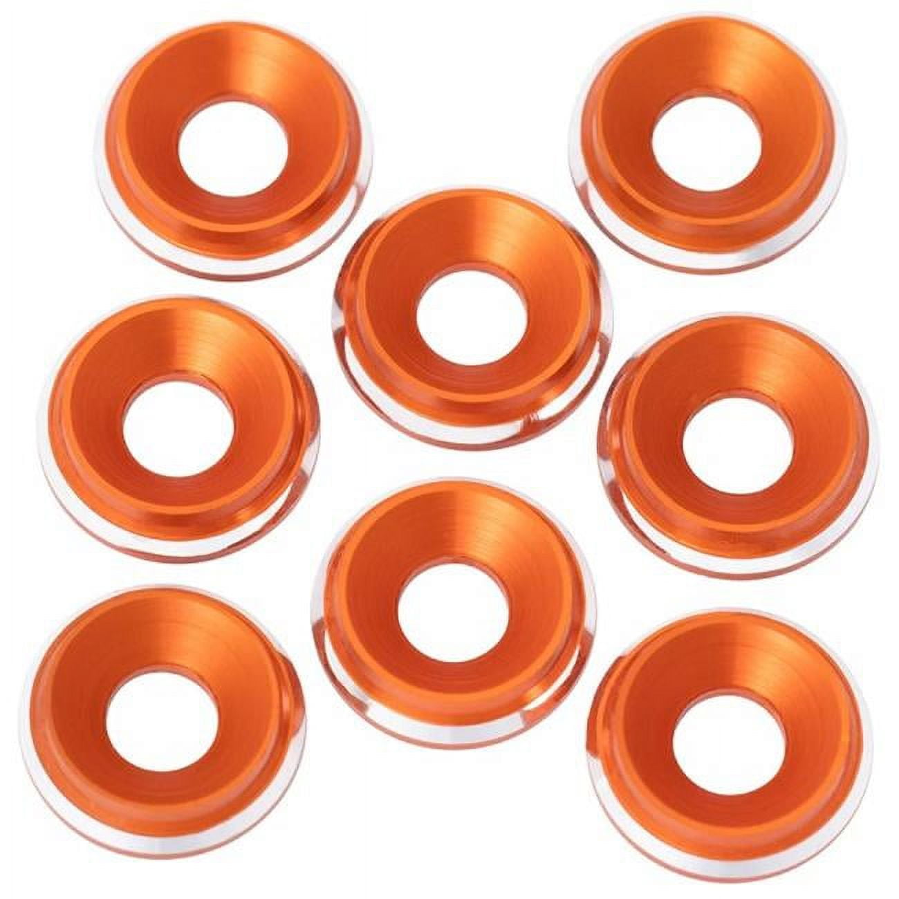 1Up Racing 1UP820619 M3 7075 LowPro Countersunk Washers, Orange Shine ...