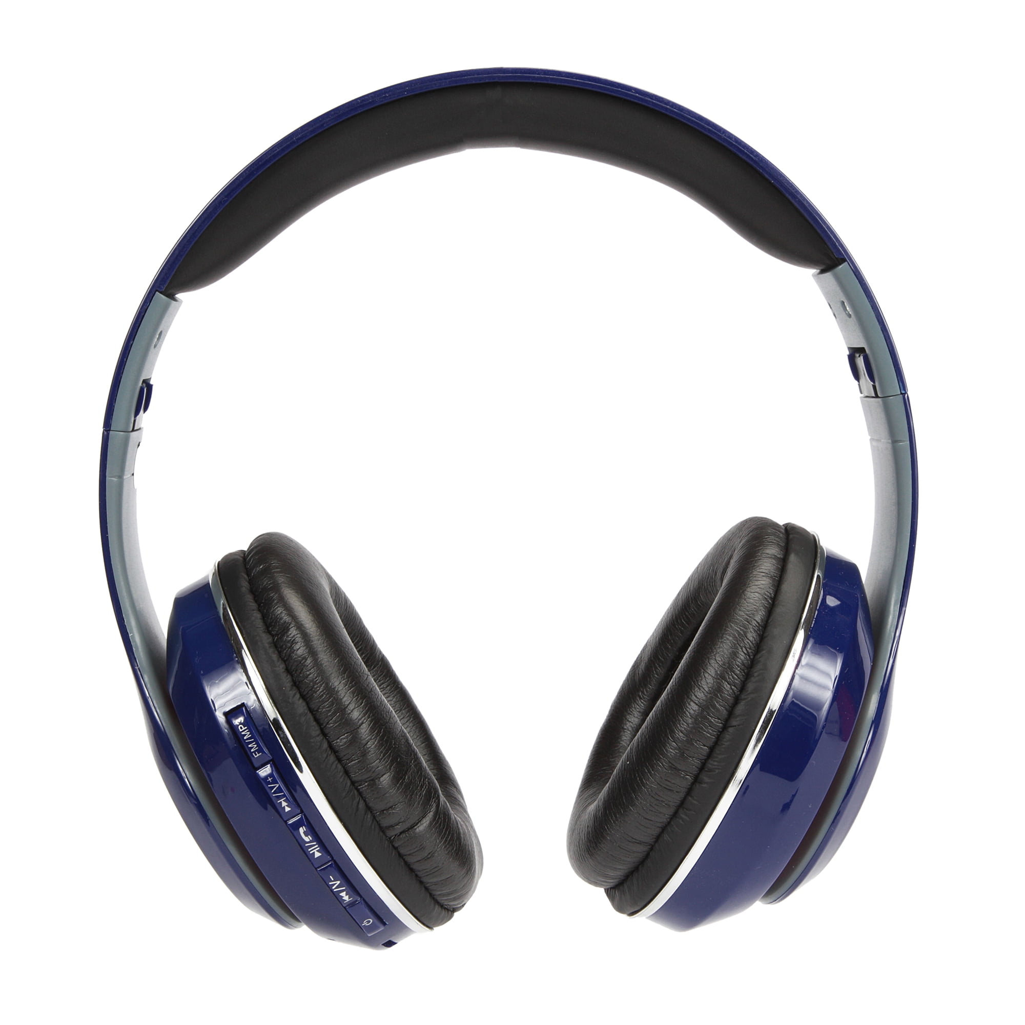 1Voice Symphony Bluetooth Headphones - Blue - Walmart.com