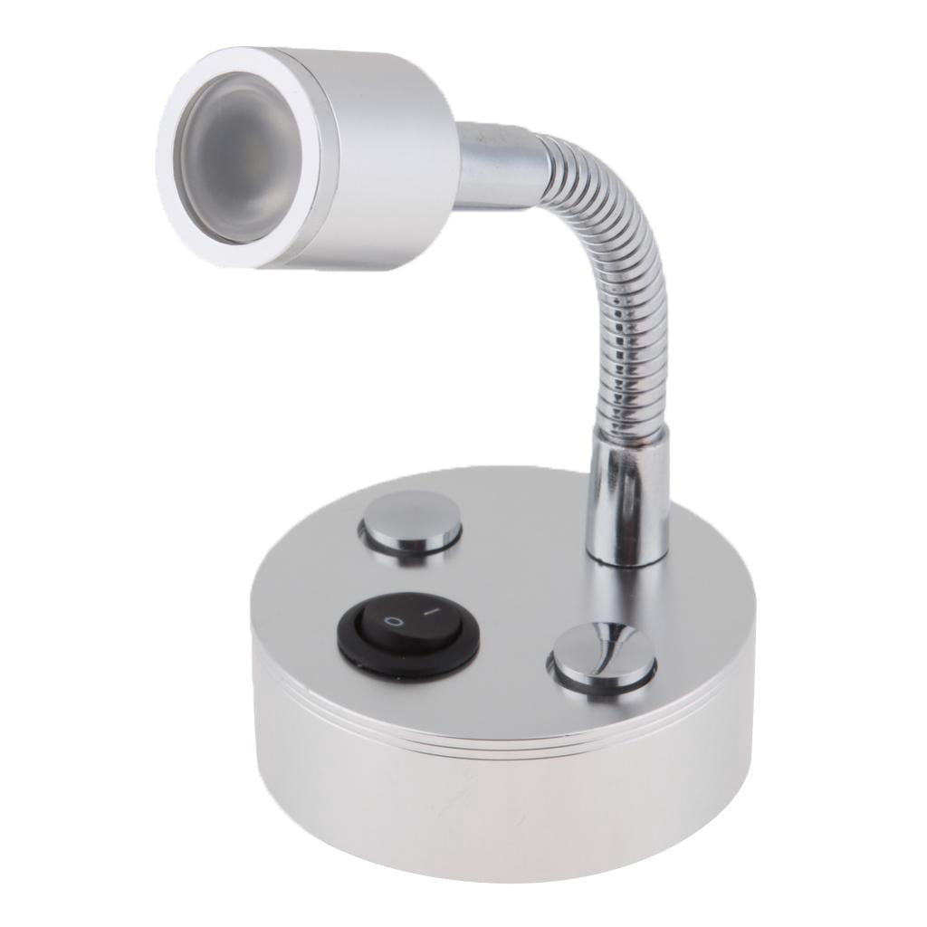 1W 12V 100LM Marine RV Boat Interior Reading Lamp LED Light with Switch ...