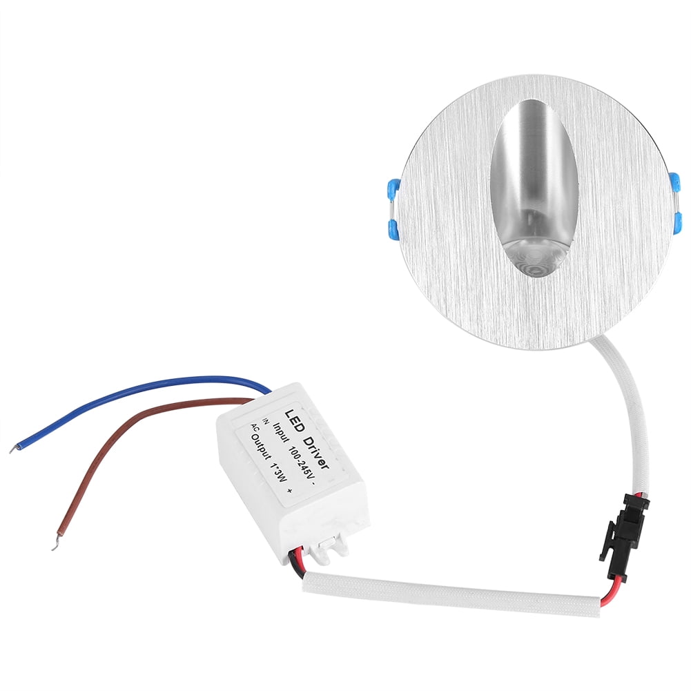 1W Recessed Wall Lamp for Steps, Pathways & Porches, Warm White ...