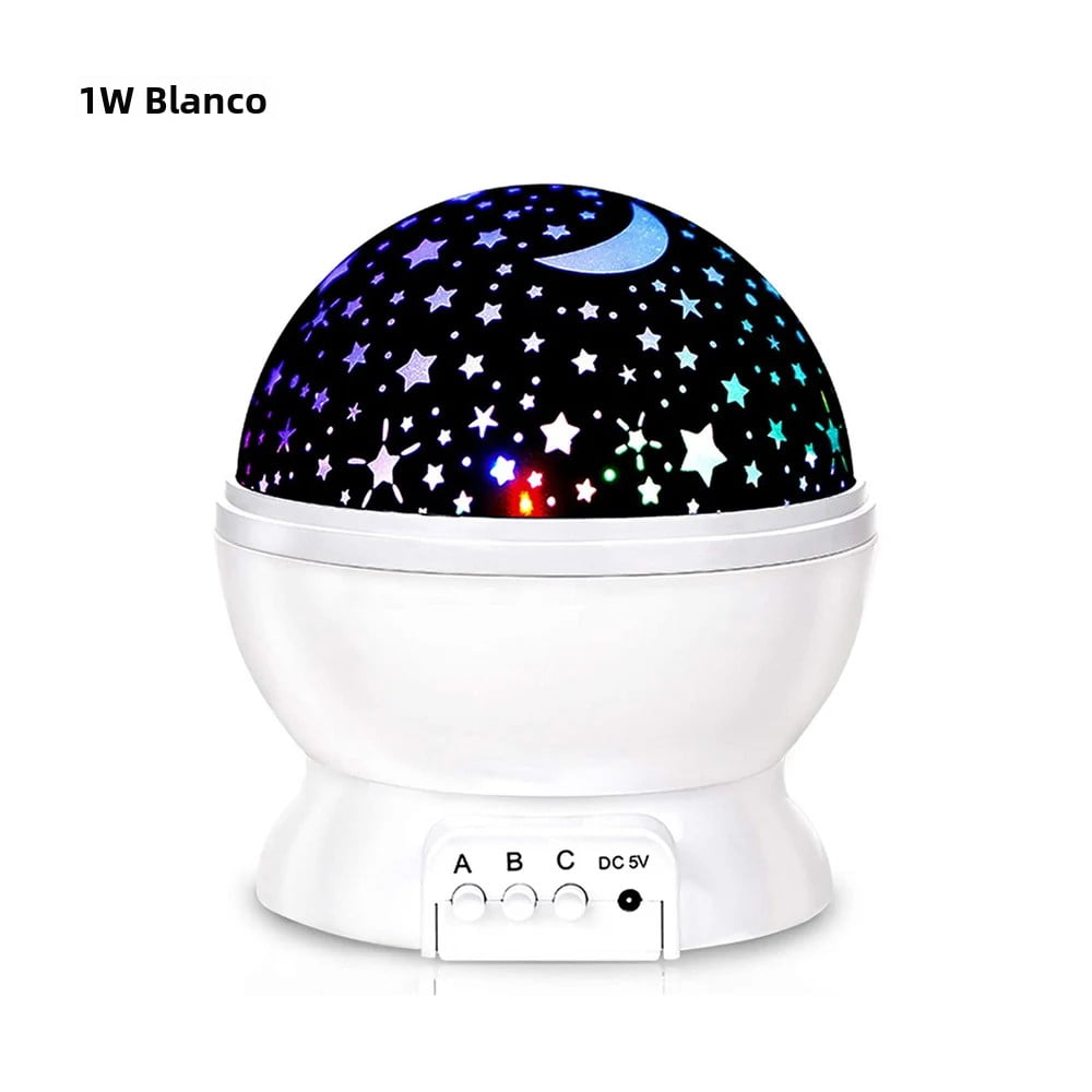 1W Star Projector Night Light for Boys and Girls, Rotating LED Wall ...
