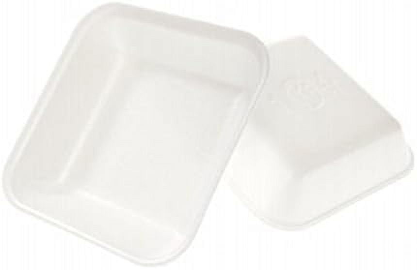 1W1000, #1 Foam Meat Trays, Disposable Standard Supermarket Meat ...