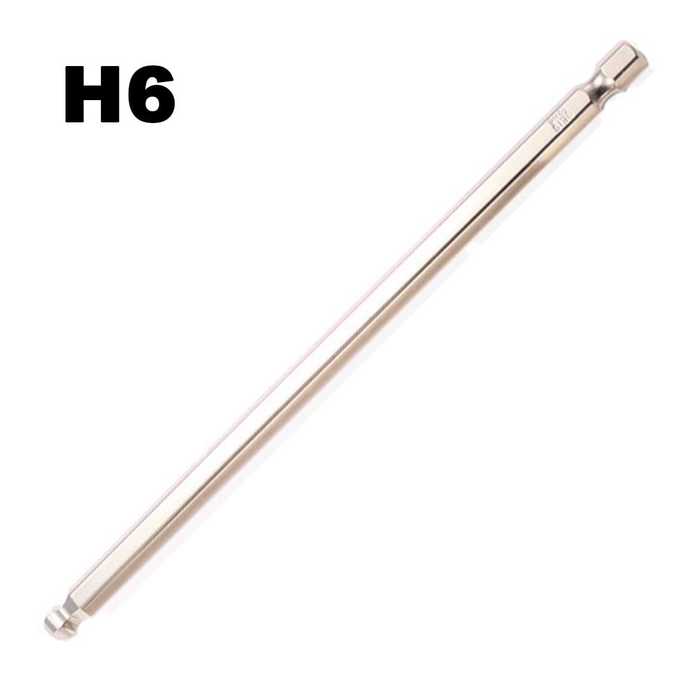 1X 150mm Ball End Screwdriver Bit Alloy Steel Metric Hex Long Magnetic ...