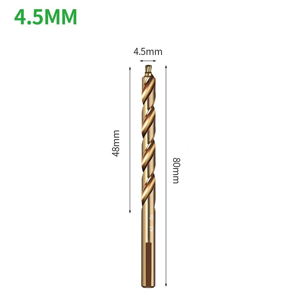 1X 3-13mm M35 Cobalt Straight Step Drill Bits Hole Cutter For Stainless ...