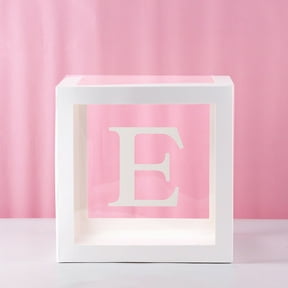 Balloon Boxes Letters