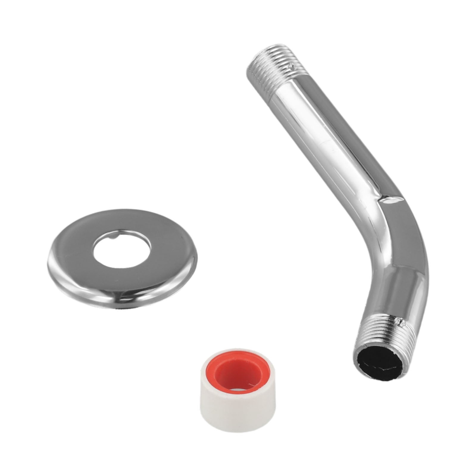 1X Bathroom Wall Mounted Shower Head Extension Rod Spray Accessories ...