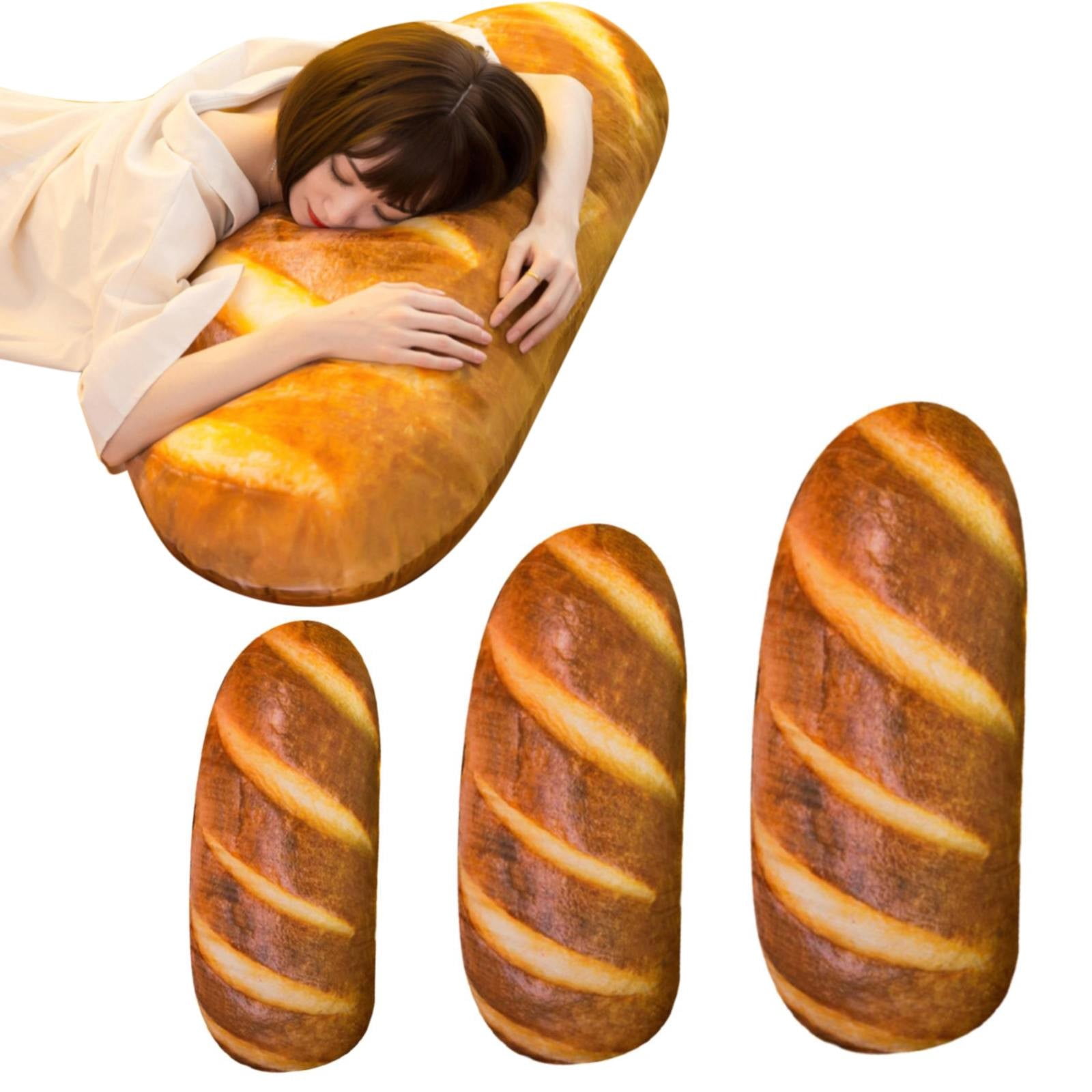 1X Bread Shape Cushion Clearance! Gecter 3D Simulation Bread Shape ...