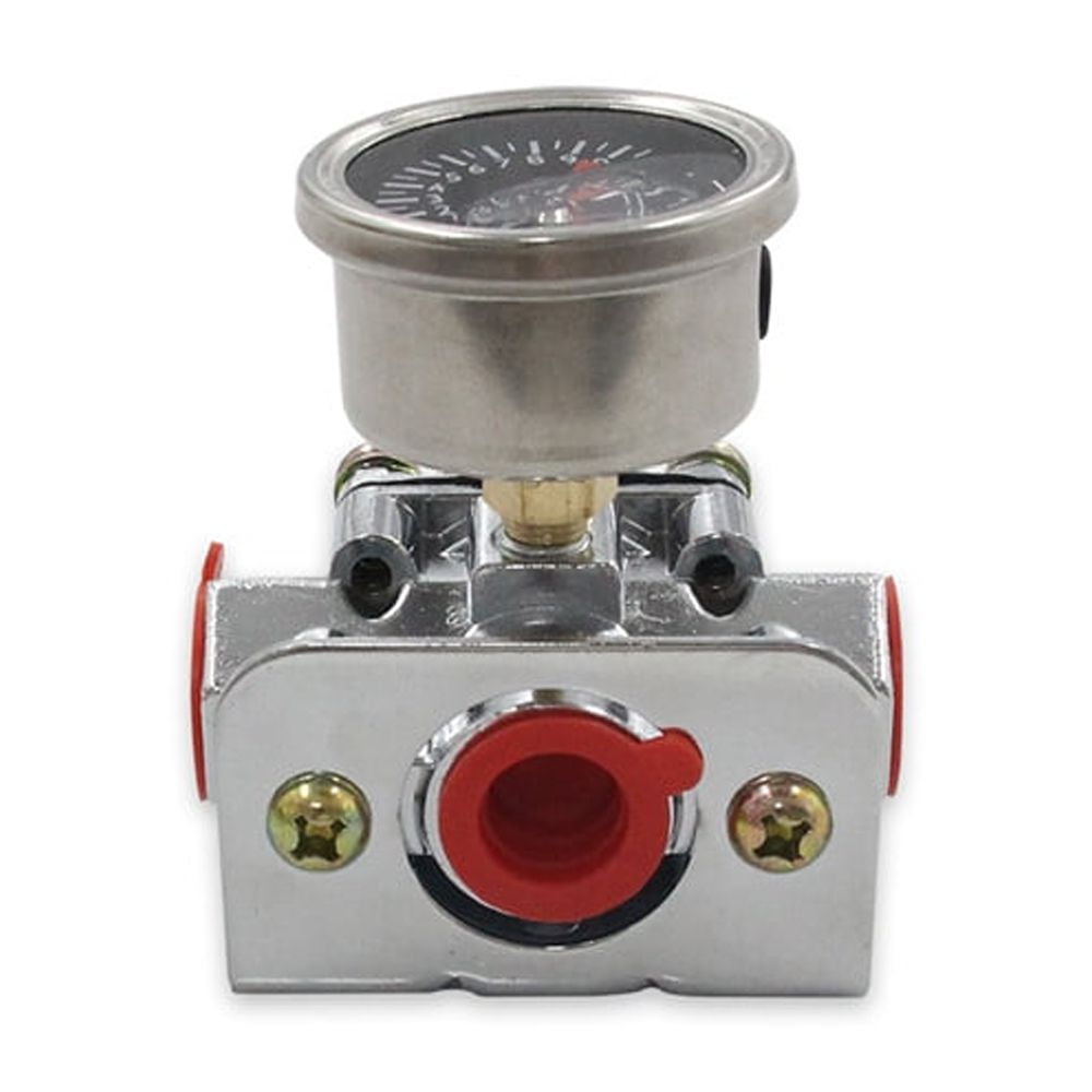 1X Car Low Fuel Pressure Regulator 3/8In Npt For Carburetor Carb 1-4 ...
