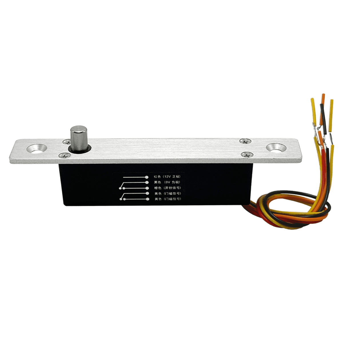 1X DC12V electric bolt lock access control electric lock-Silver ...