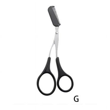 Brow Beauty Trimming Kit: Eyebrow Trimmer Scissors with Comb for Women ...