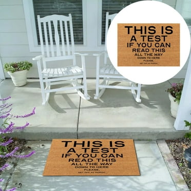 UUWENDA Doormat Rug Doormat 2024 Funny Howdy Floor Mat Decoration ...