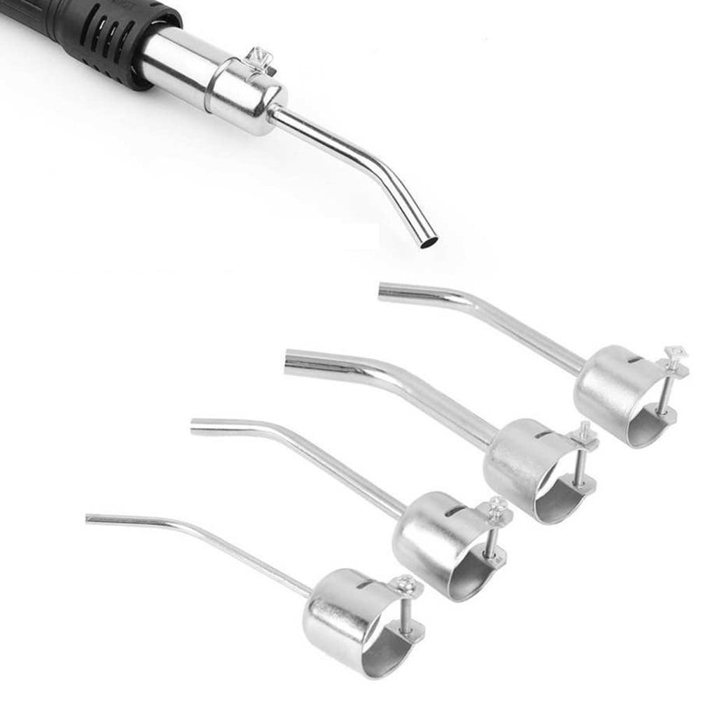 1X Long Bent Curved Angle Welding Nozzle For 850 Series Hot Air Rework ...
