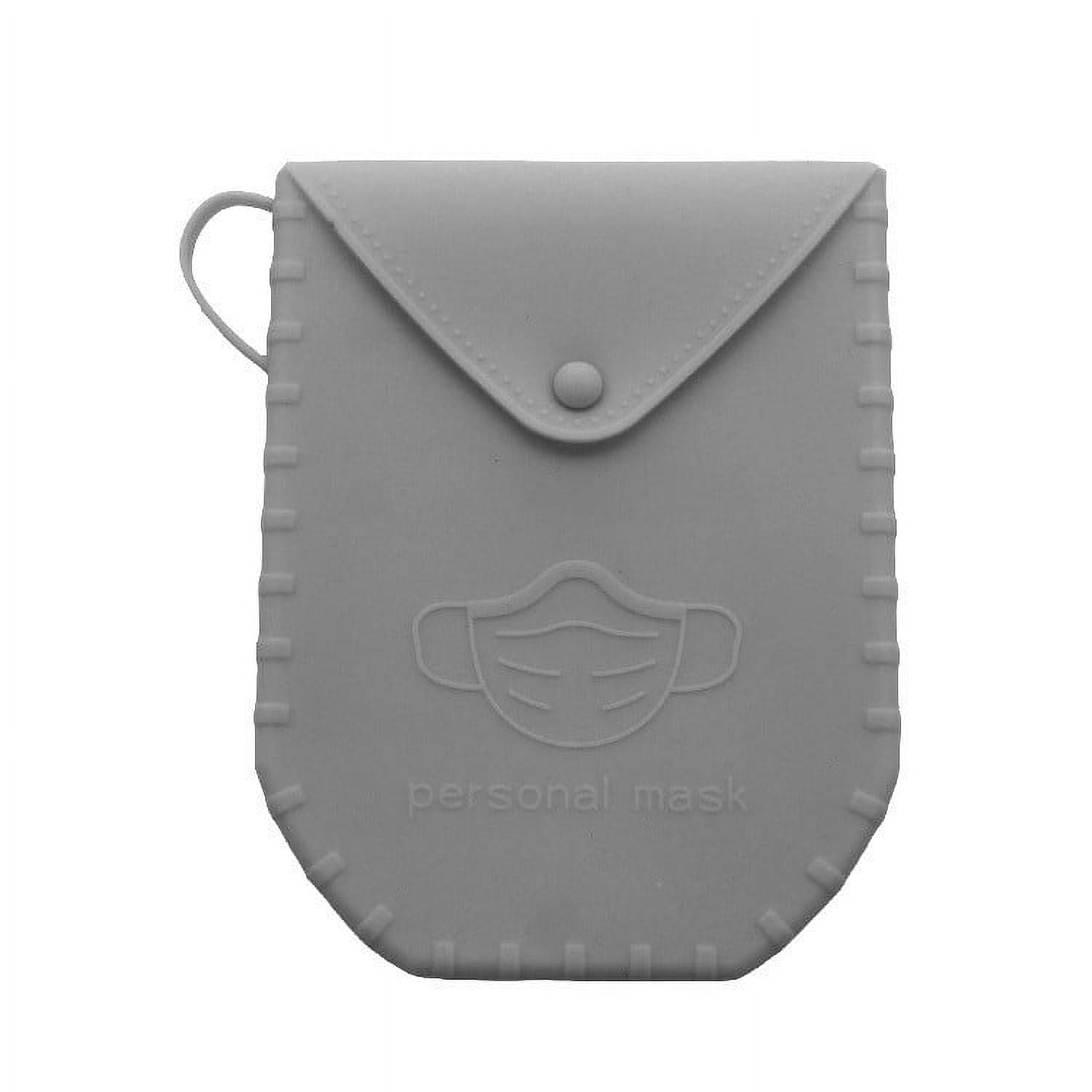 1X Mask Storage Bag,Mask Storage Silicone Clip Multicolor Portable ...
