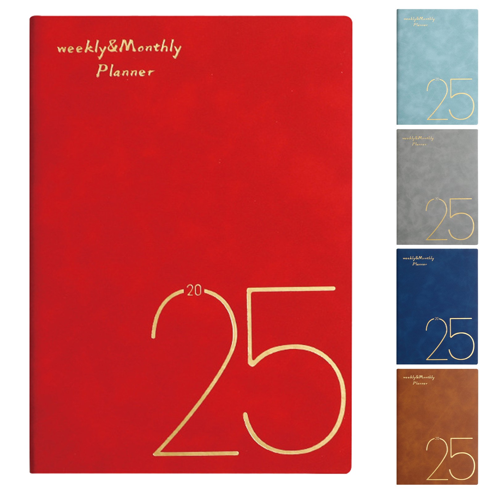 1X Notebook Big Sale! 2025 Academic Planner 2025 Monthly Tabs Daily ...