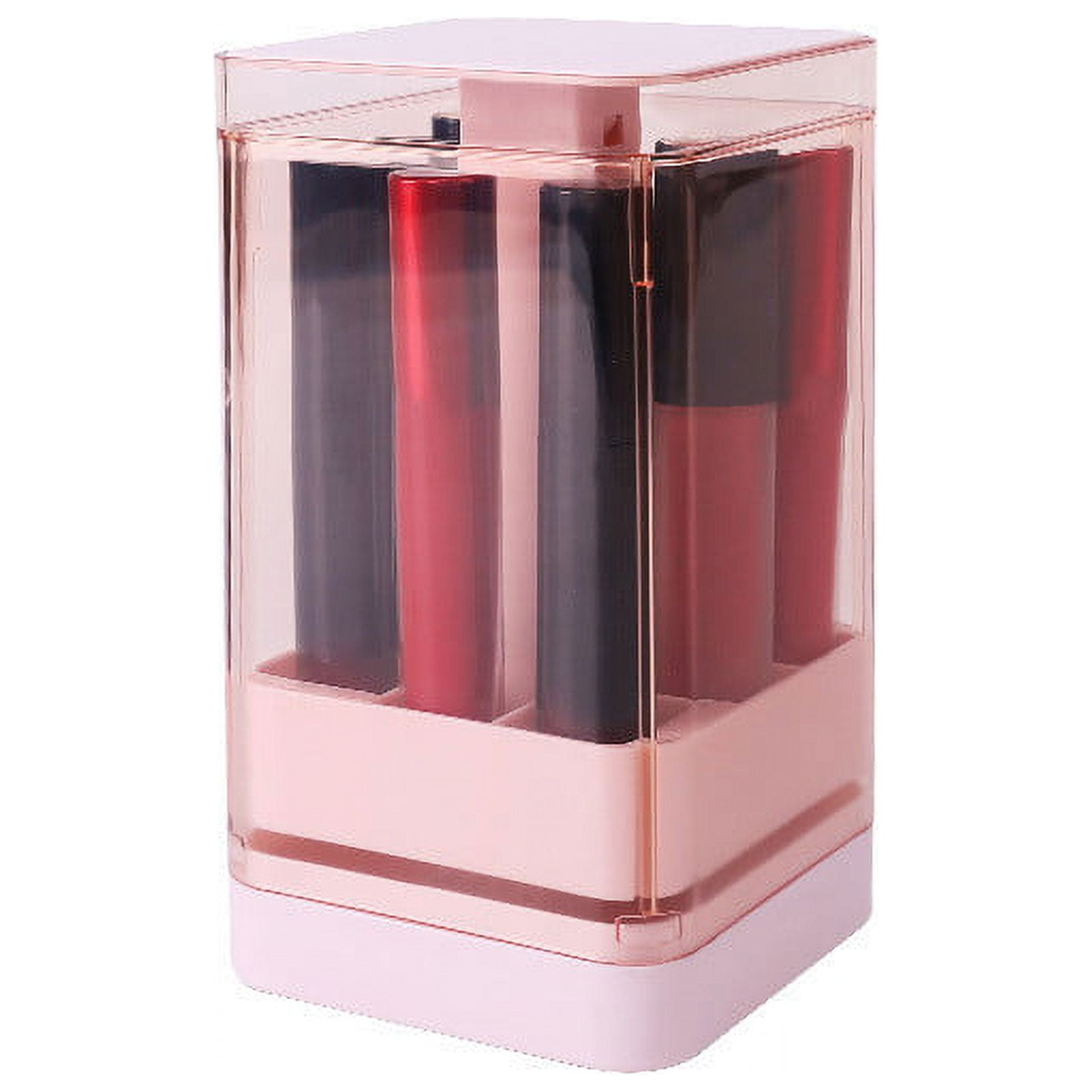 1X Push-To-Pull Storage Box Press Lift Lipstick Storage Box Brush ...
