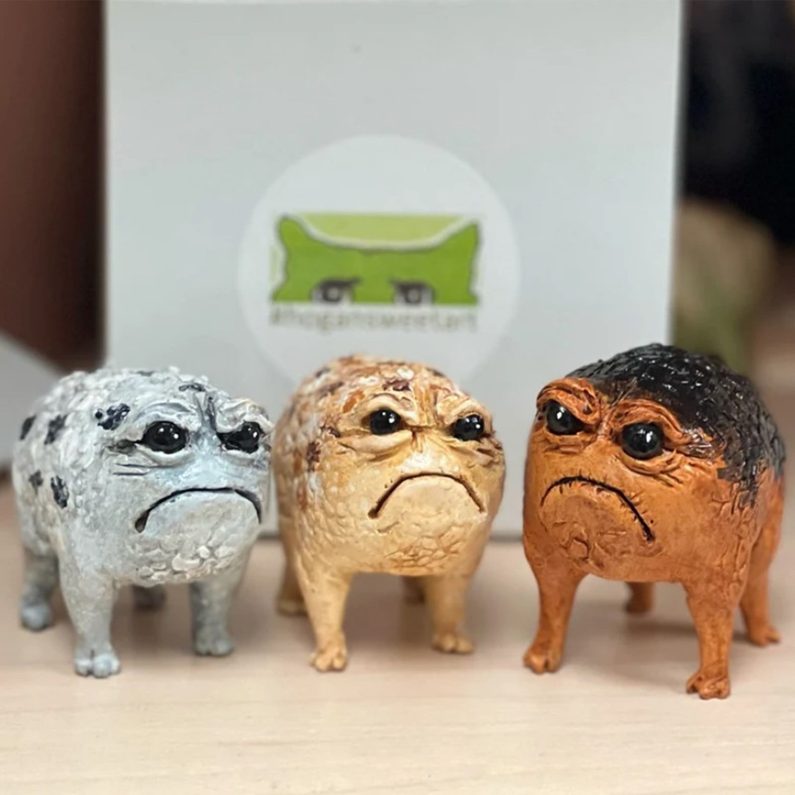 1X Rain Frog Ornament Clearance! Nomeni Cute African Tree Frog Toad ...