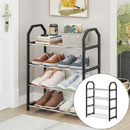 ETAOLINE 8-Tier Shoe Rack, Stackable Small Storage Organizer, Heavy ...
