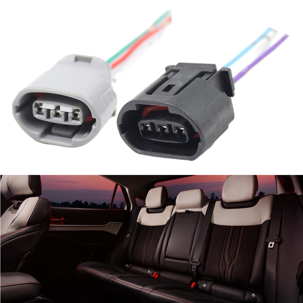 1X Vehicle 12V Connector With 20Cm Wire Alternator 3Wire Plug Regulator ...