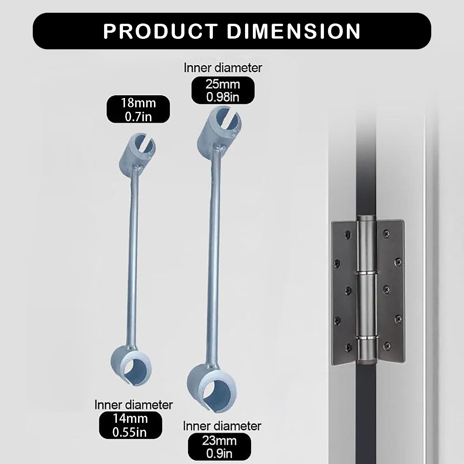 1X Wrench Hinges Adjusting 2024 New Door Hinge Adjustable Tool Upgrade ...