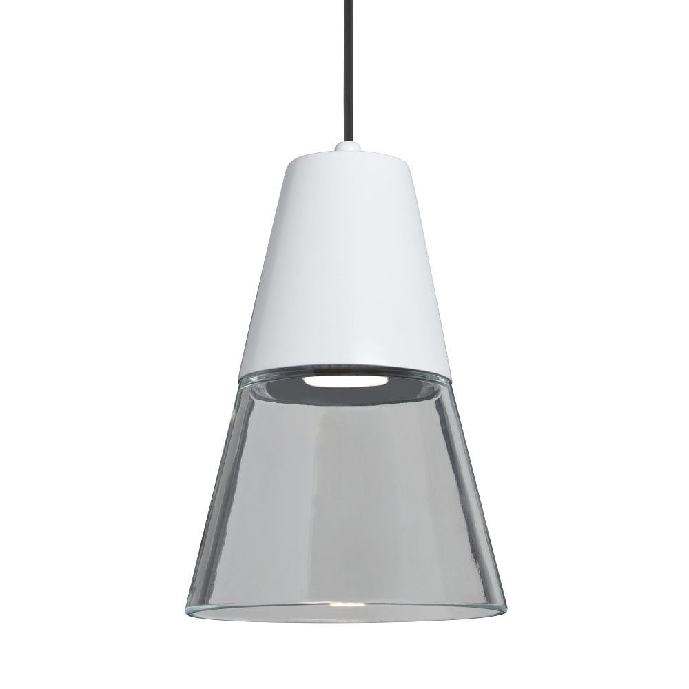 1XT-TIMO6WC-LED-BK Besa Lighting Timo 6-7W 1 LED Cord Pendant-6 Inches ...