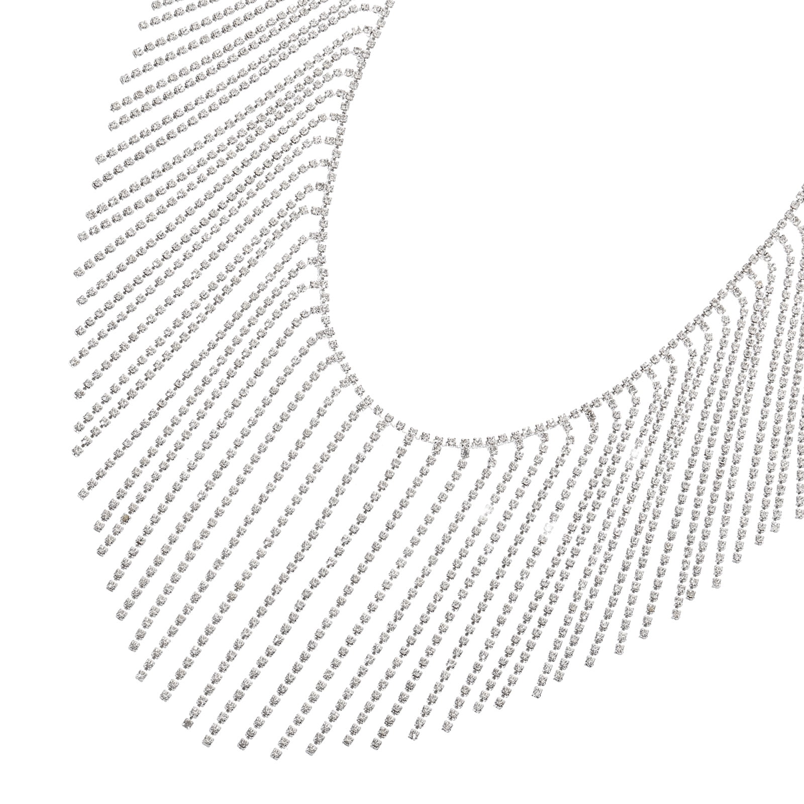 1Yard Rhinestone Fringe Trim,Long Diamond Fringe Trim for DIY Crafts ...