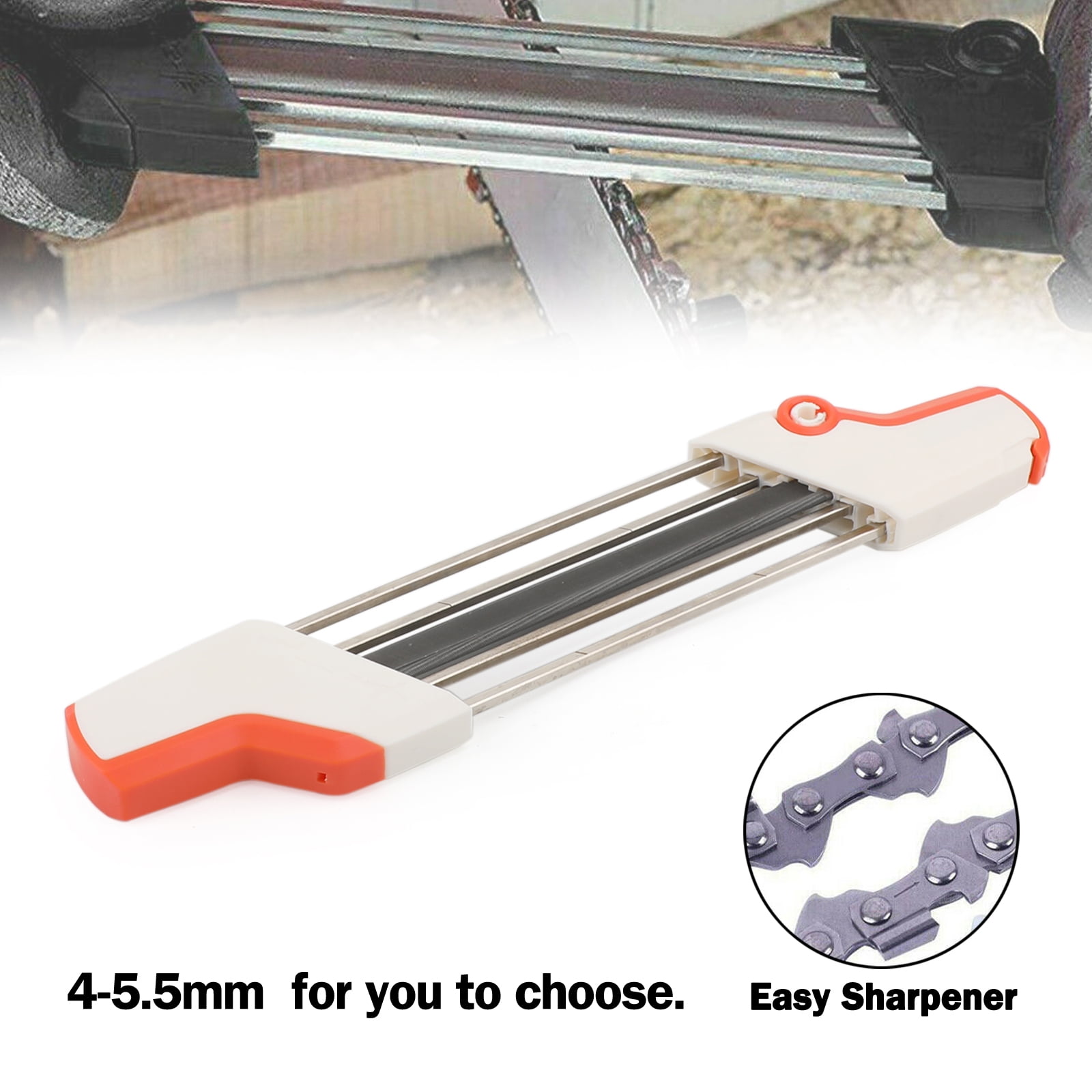 Bailey 4-5.5mm 2 IN 1 Easy Chainsaw File Chain Sharpener Kits For Stihl - Walmart.com