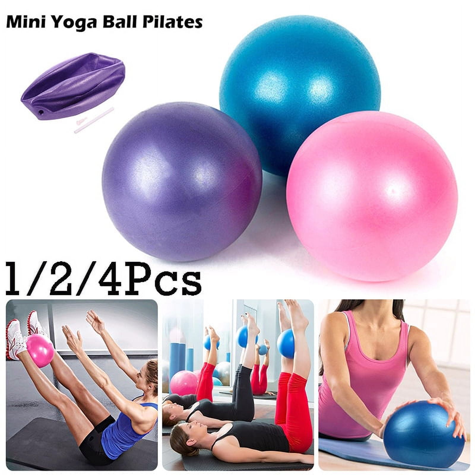 25cm Balance Mini Yoga Ball, Elbourn Small Pilates Ball Fitness ...