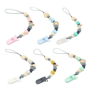Parent's Choice Pacifier Lanyard Clip, Pink - Walmart.com