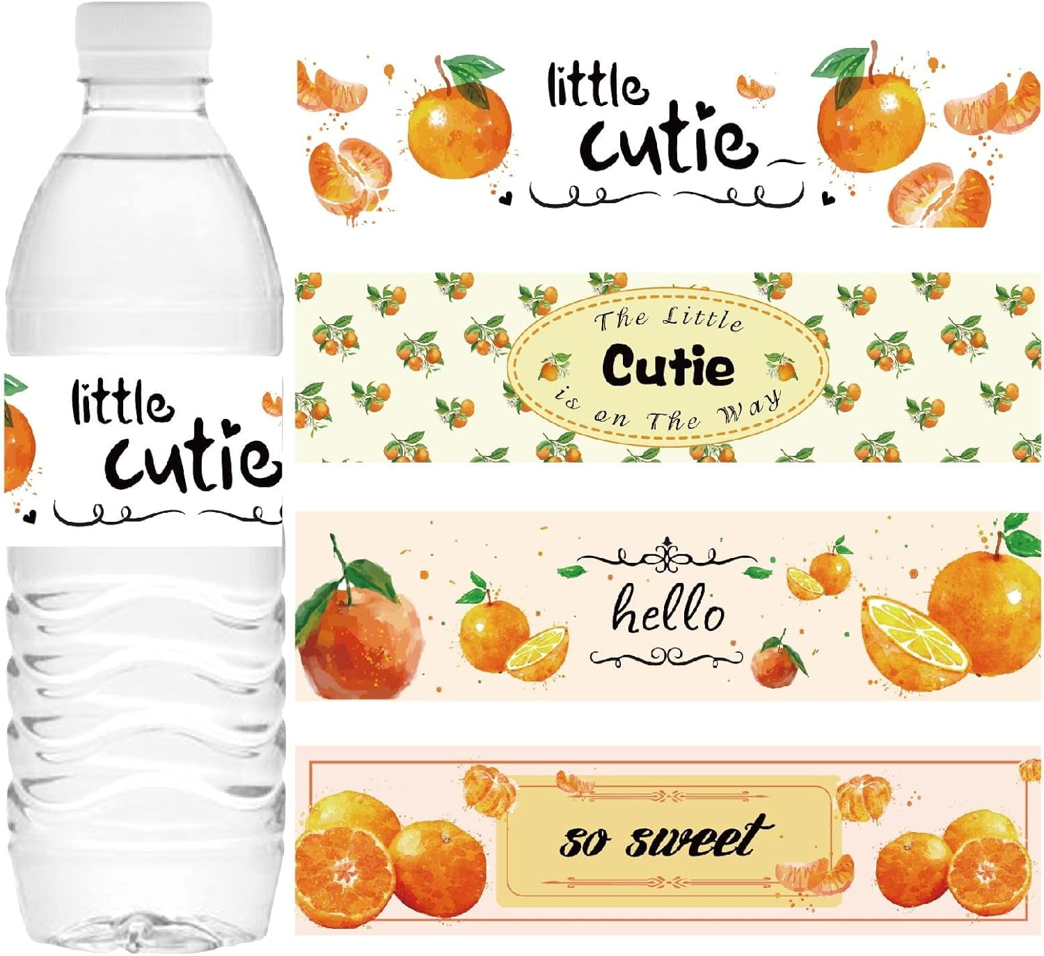 1bag 1 bag Self-Adhesive Plastic Labels Stickers for Package Rectangle ...