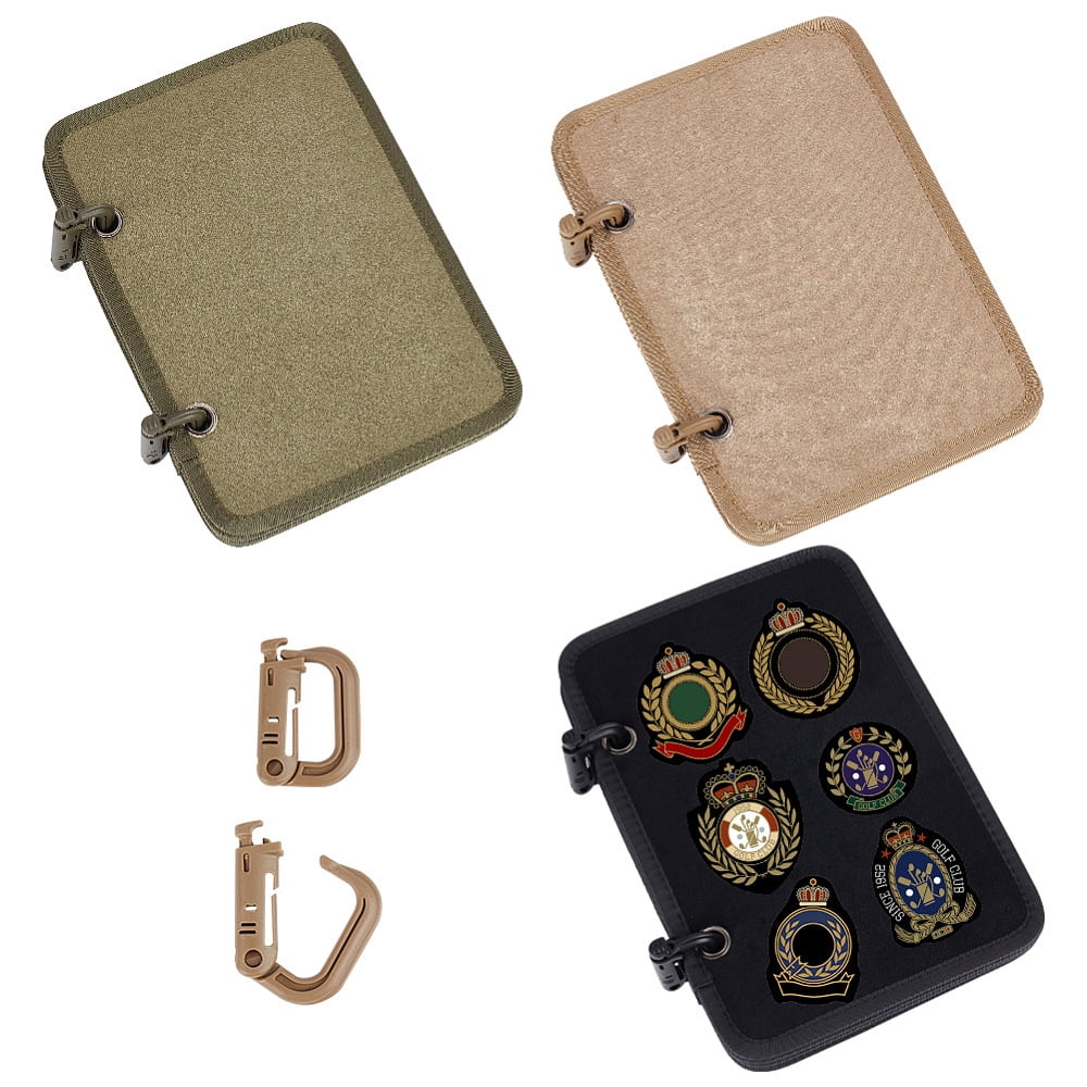 1bag 3 sets 3 colors Velvet Badge Armband Patch Display Board Badge ...