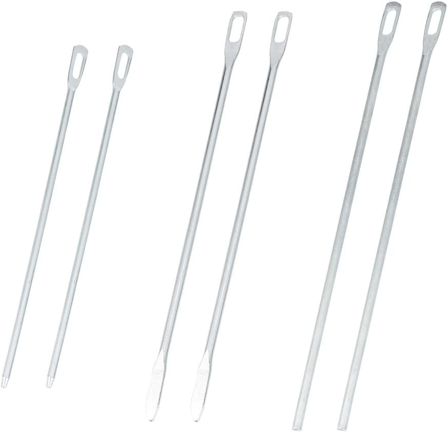 1bag 6 pcs 3 styles Metal Drawstring Threaders Quick Drawstring Replacement Tool Easy Threaders ...