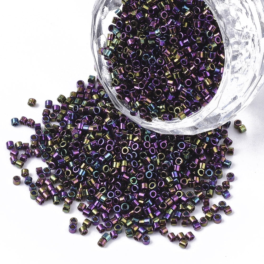 1bag FGB 11/0 Grade A Glass Seed Beads Cylinder Uniform Seed Bead Size ...