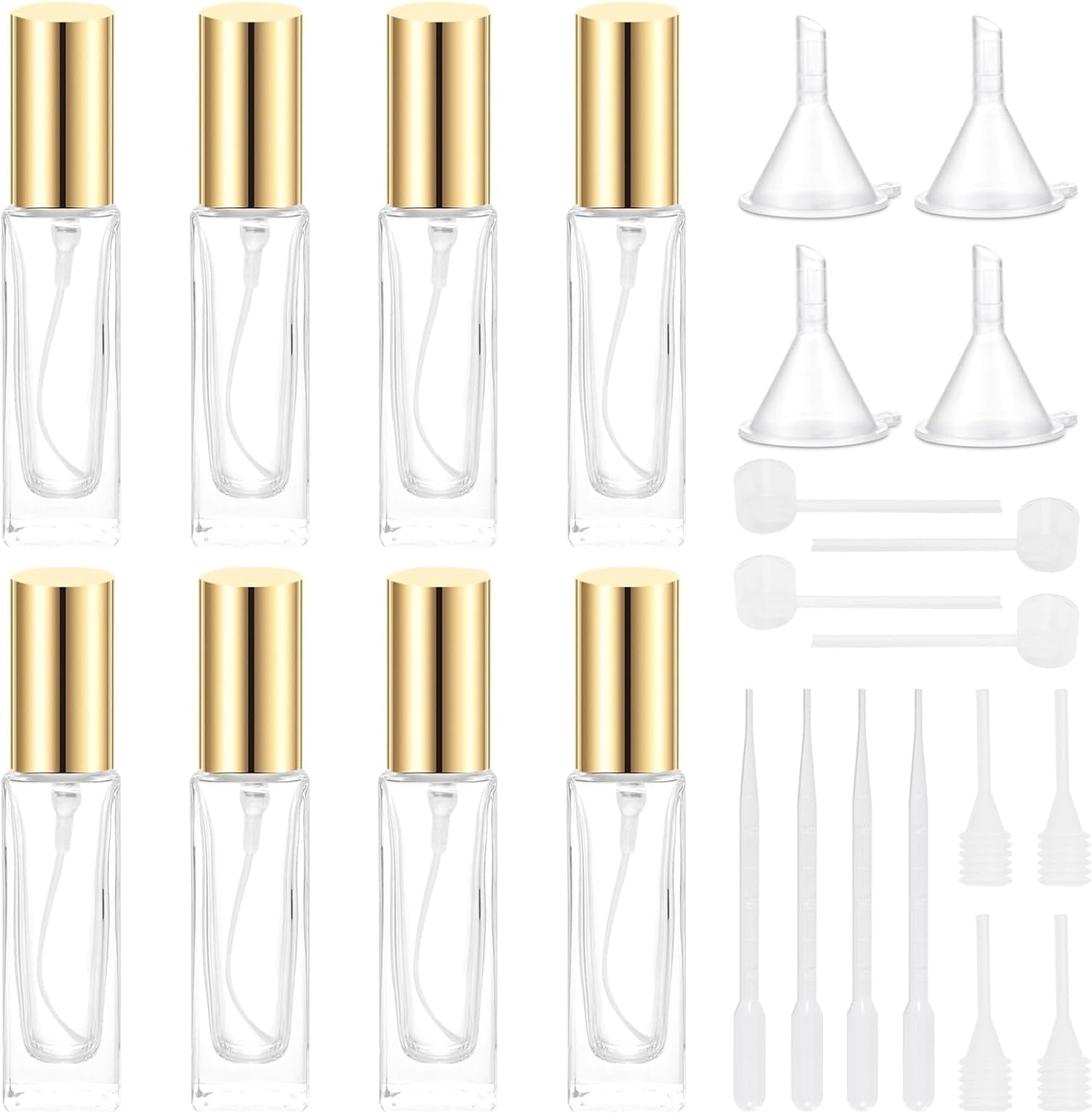 1bag Glass Sample Perfume Spray Bottles with Dispensing Pump ...