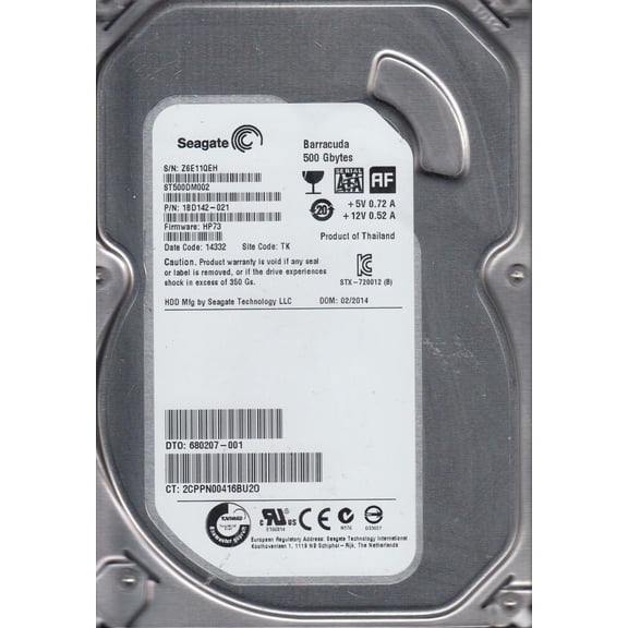 500 GB Hard Drives