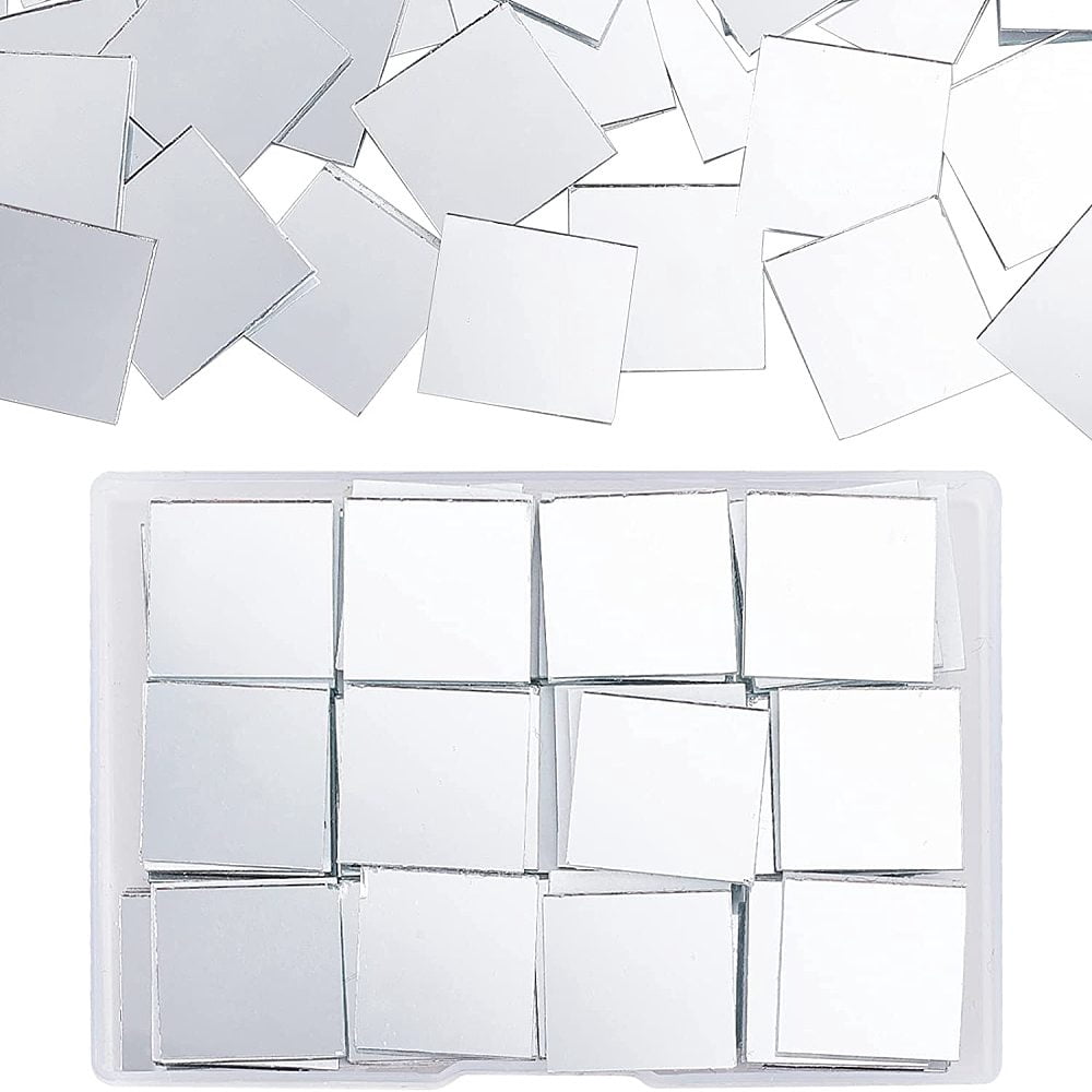 1box 100Pcs Glass Cabochons Mosaic Tiles for Home Decoration or DIY ...