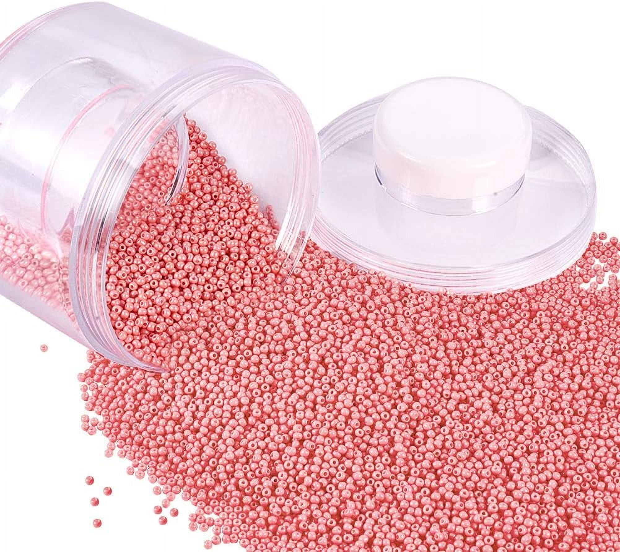 1box 12/0 Grade A Glass Seed Beads Baking Varnish Opaque Colours Round ...