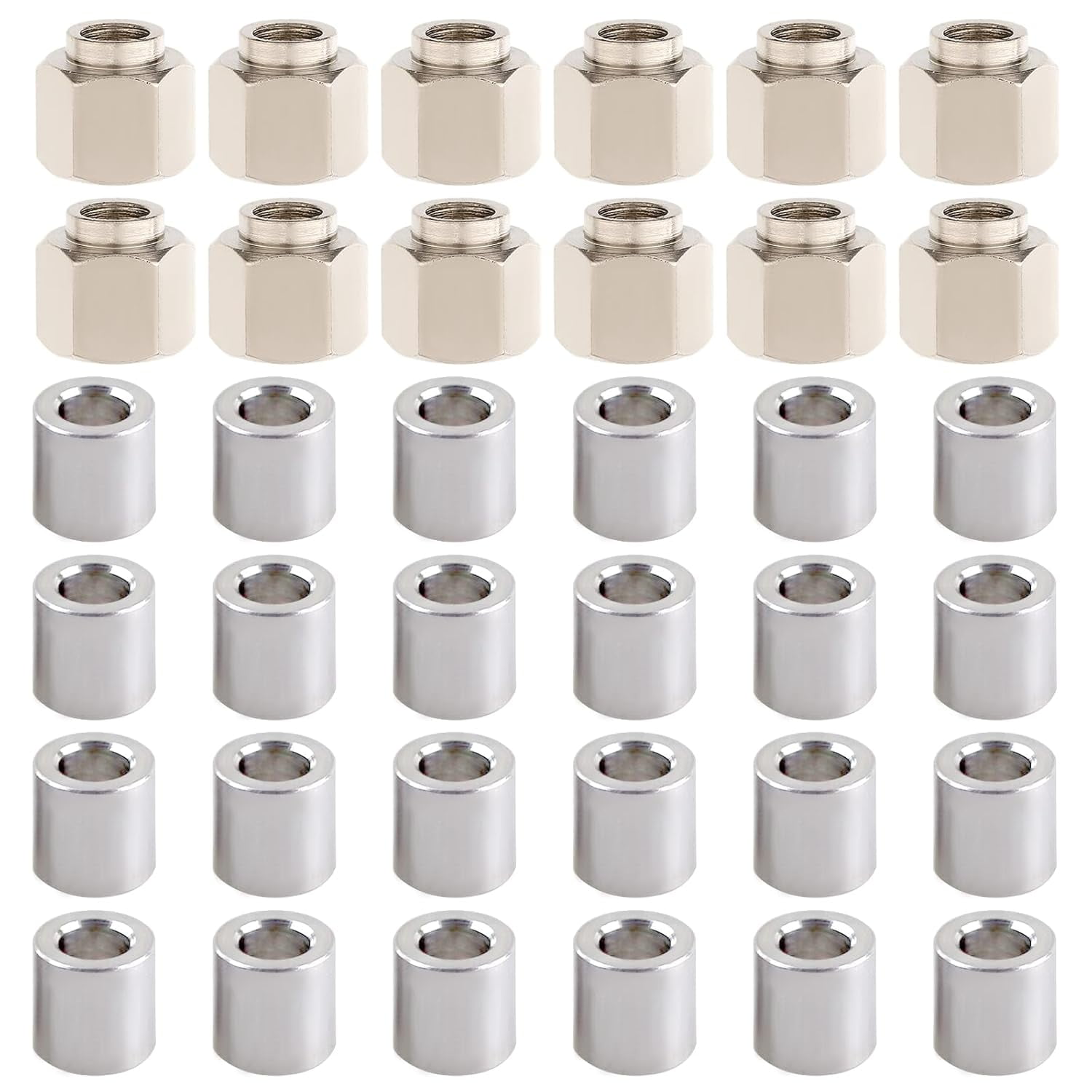 1box 24pcs 3D Printing Accessories set Hexagonal Eccentric Column with ...