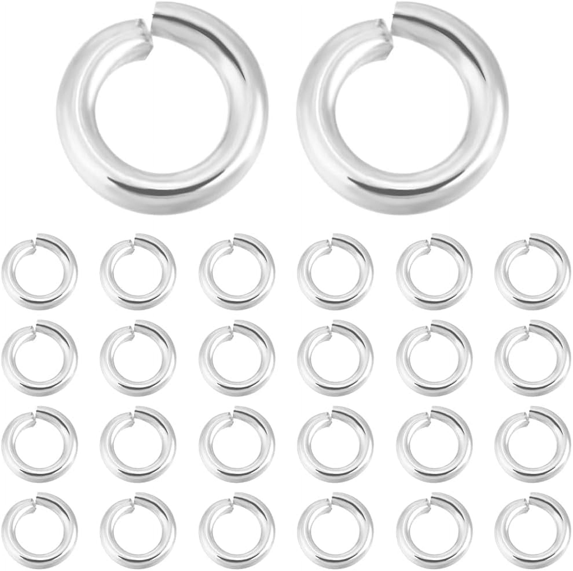 1box 300pcs 304 Stainless Steel Jump Rings Open Jump Rings Round Ring ...
