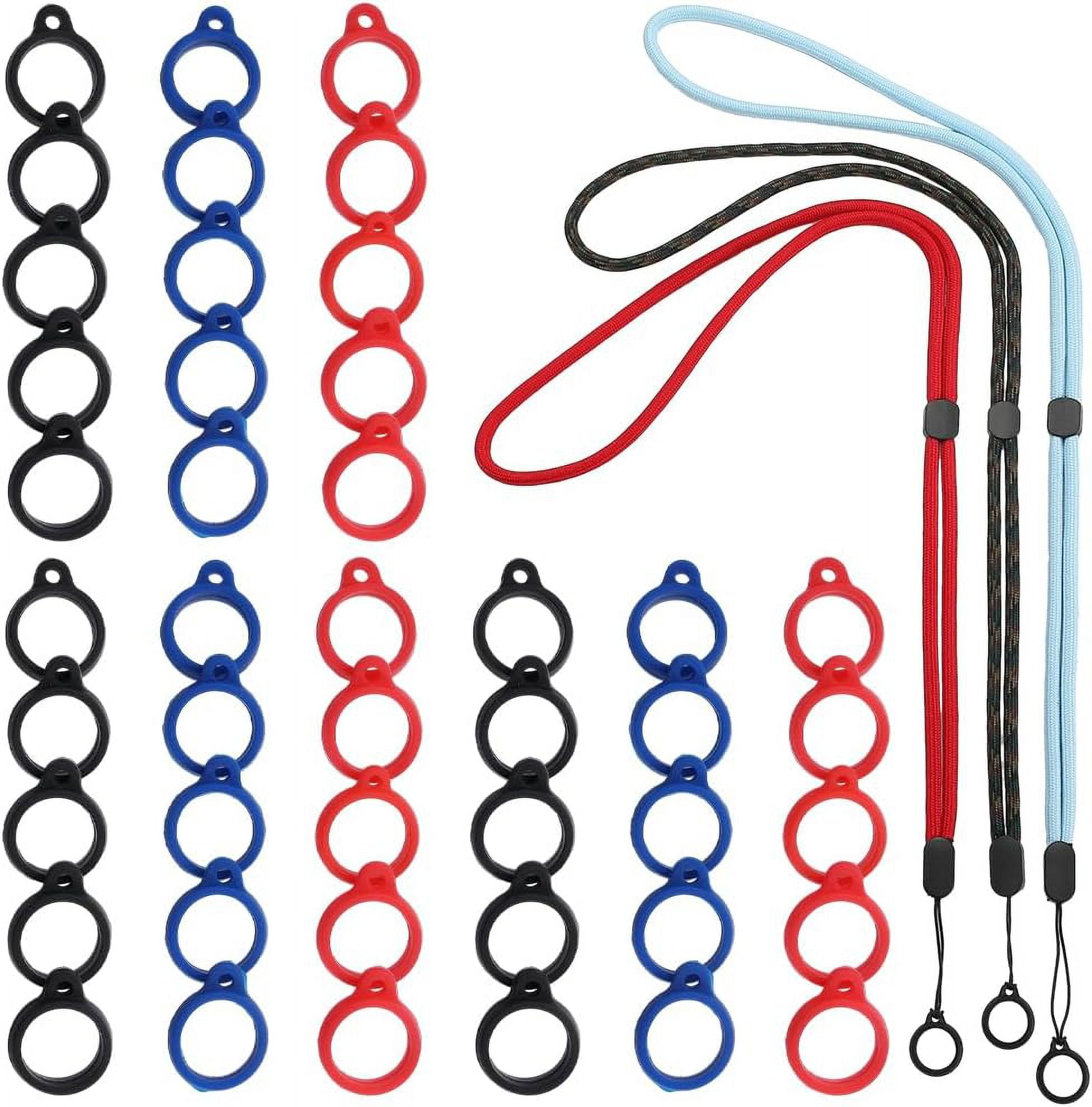 1box 3pcs 3 colors Nylon Cord Neck Straps Electronic Cigarette Lanyard ...