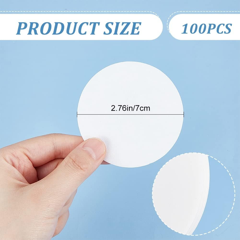 1box Circular Quantitative Filter Paper Medium Speed Laboratory Filter ...