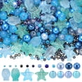 1box DIY Beads Jewelry Making Finding Kit Including Glass Round Seed ...