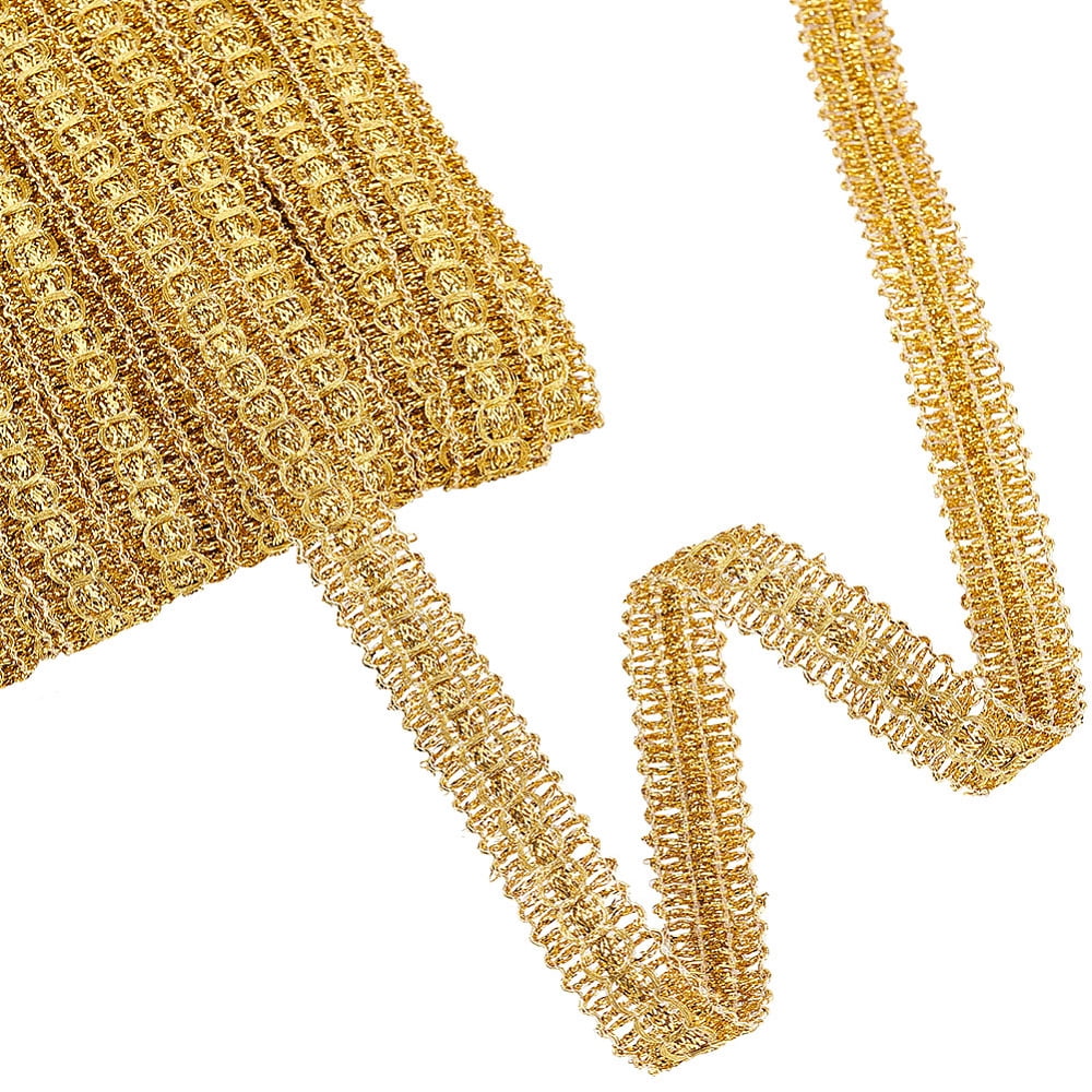 1card Filigree Polyester Lace Trim Piping Strips for Home Textile ...